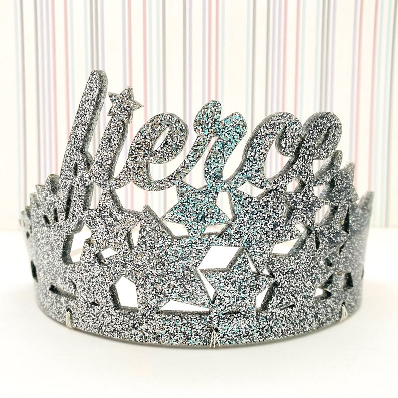 Fierce Star Tiara, Custom Color Acrylic Headband - Etsy