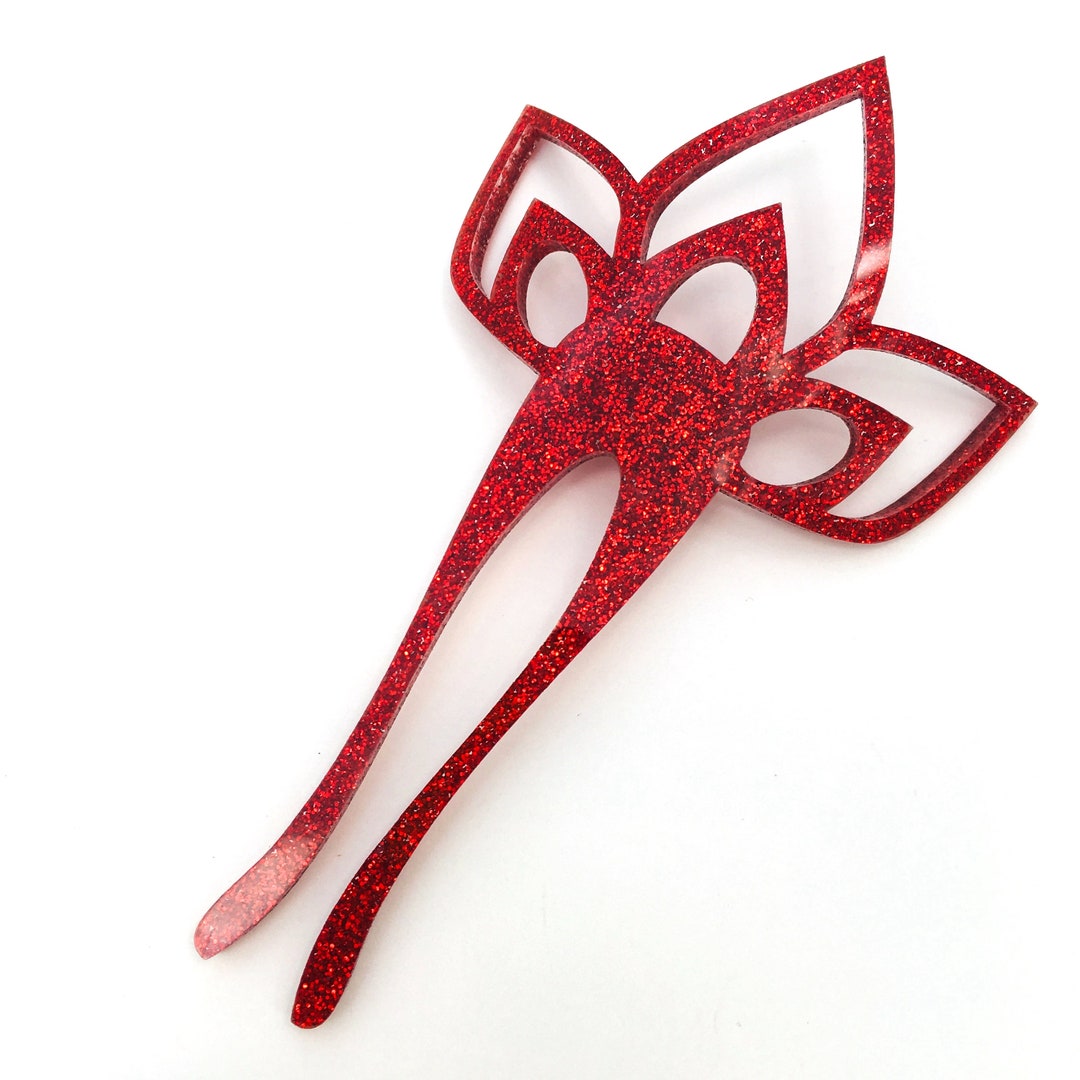 Lotus Hair Stick, Your Choice of Color, Fancy Hair Accessory - Etsy