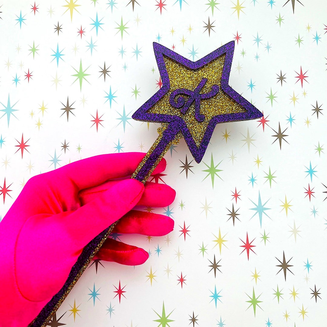 Star Wand With YOUR LETTER, Custom Colors, Custom Font, Free Shipping ...