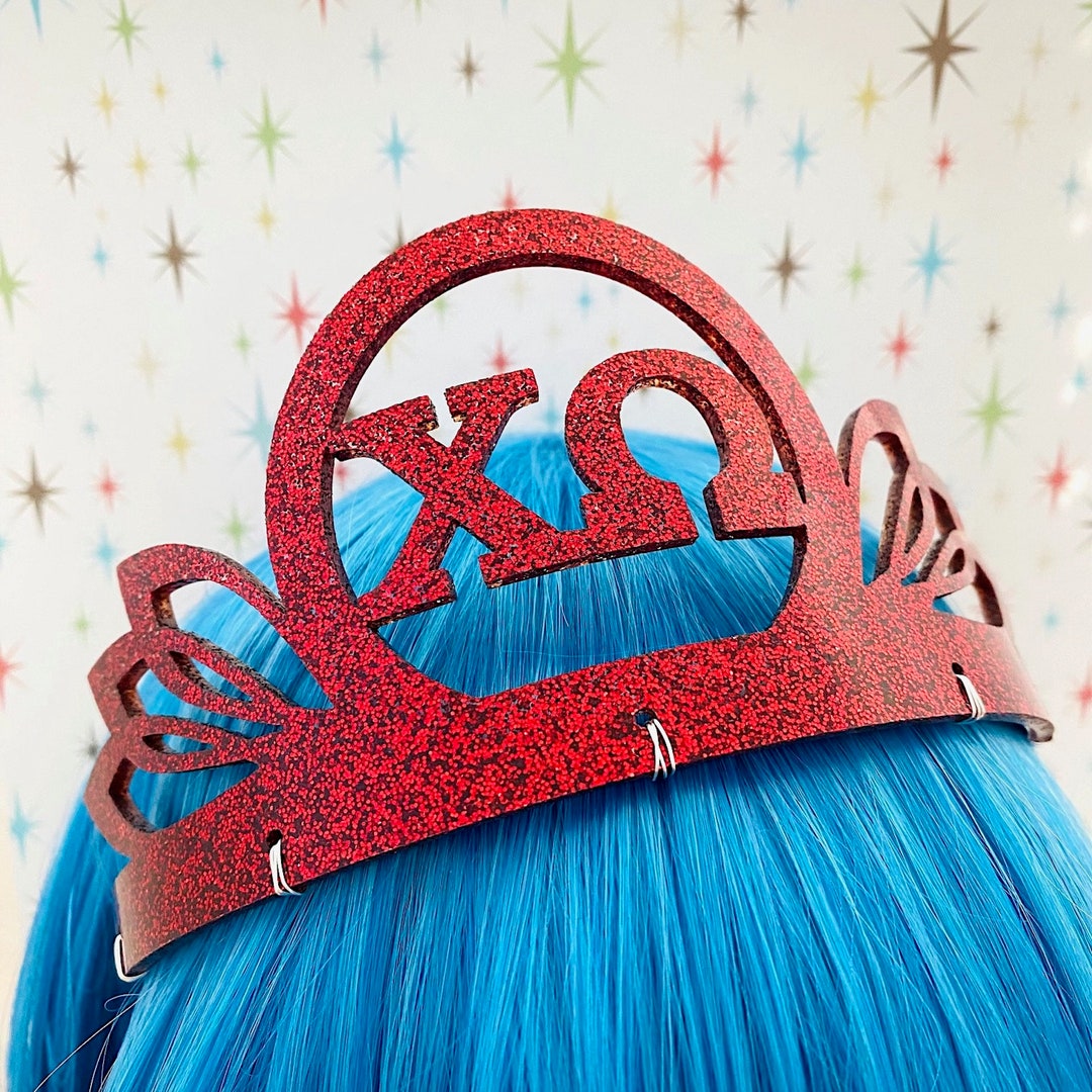 Sorority Tiara, Customizable Crown, Greek Life, Free Shipping - Etsy