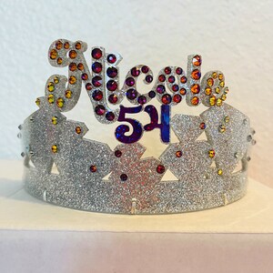 Stickers for Tiaras, Custom Letters, Custom Colors - Etsy