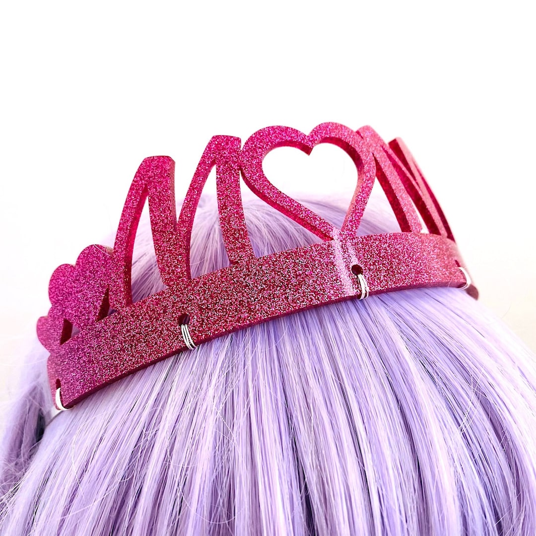 Mom With Hearts Tiara, Mother's Day Crown, Custom Colors - Etsy