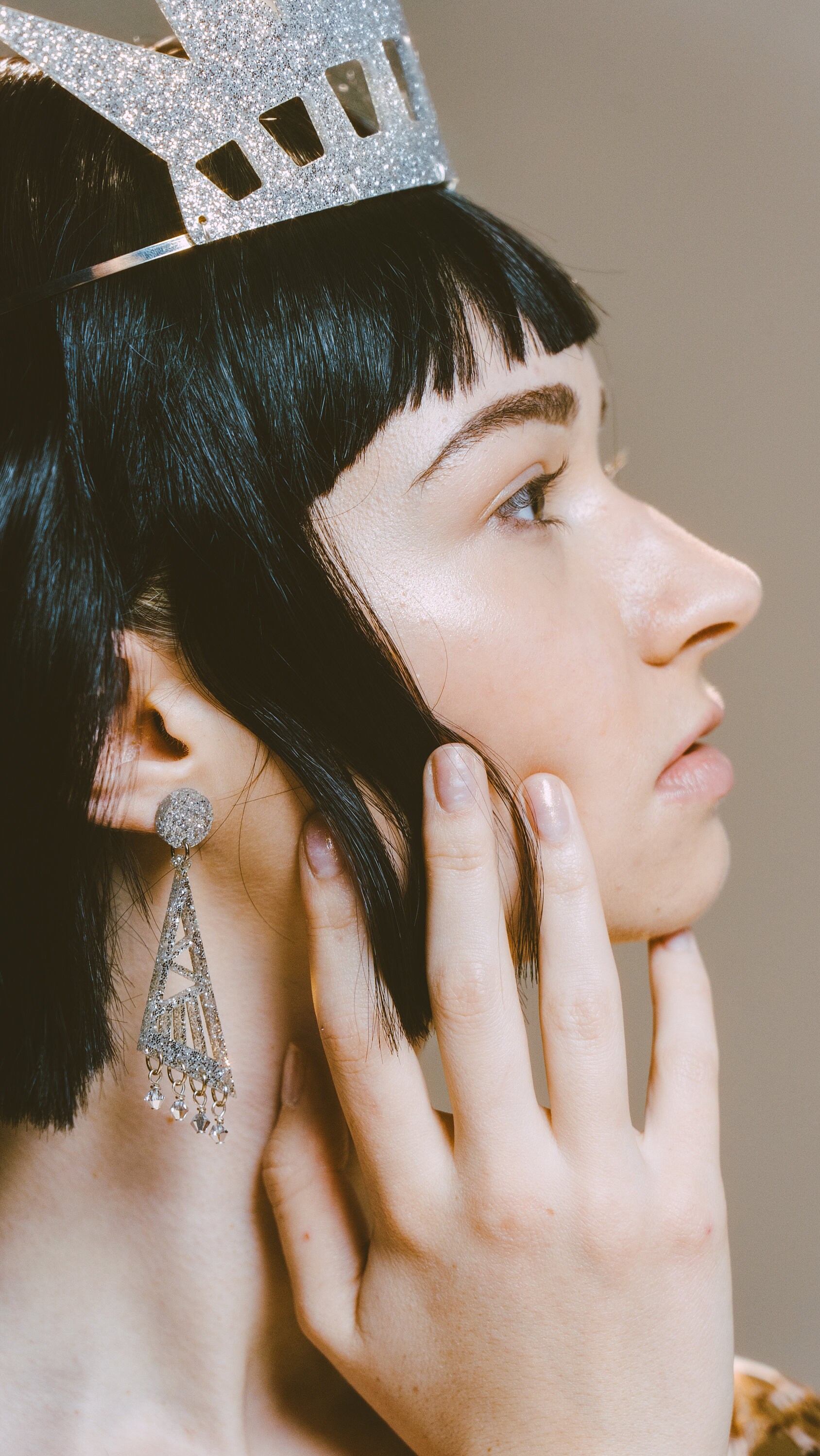 Mérida Earrings - Custom Acrylic, Custom Crystals - Etsy