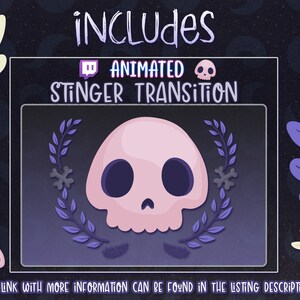 ENTIRE ANIMATED Witch Cat Theme Set Twitch Streamer Bundle Moon Cat ...