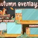 Autumn Overlays Twitch Streamer Scenes & Overlays Fall Leaves Season ...