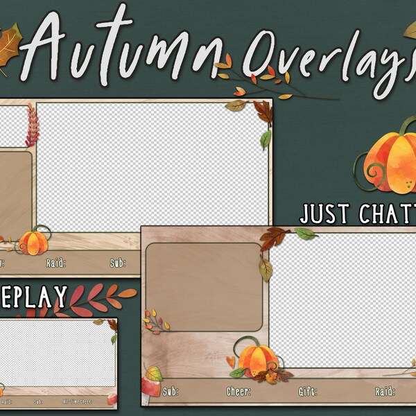 Fall Twitch Scenes - Etsy