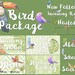 Bird Twitch PACKAGE Streamer Scenes, Panels & Alerts Jungle Wild Parrot ...