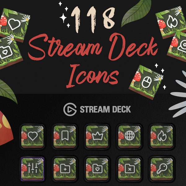Cottagecore Stream Deck Icons - Etsy