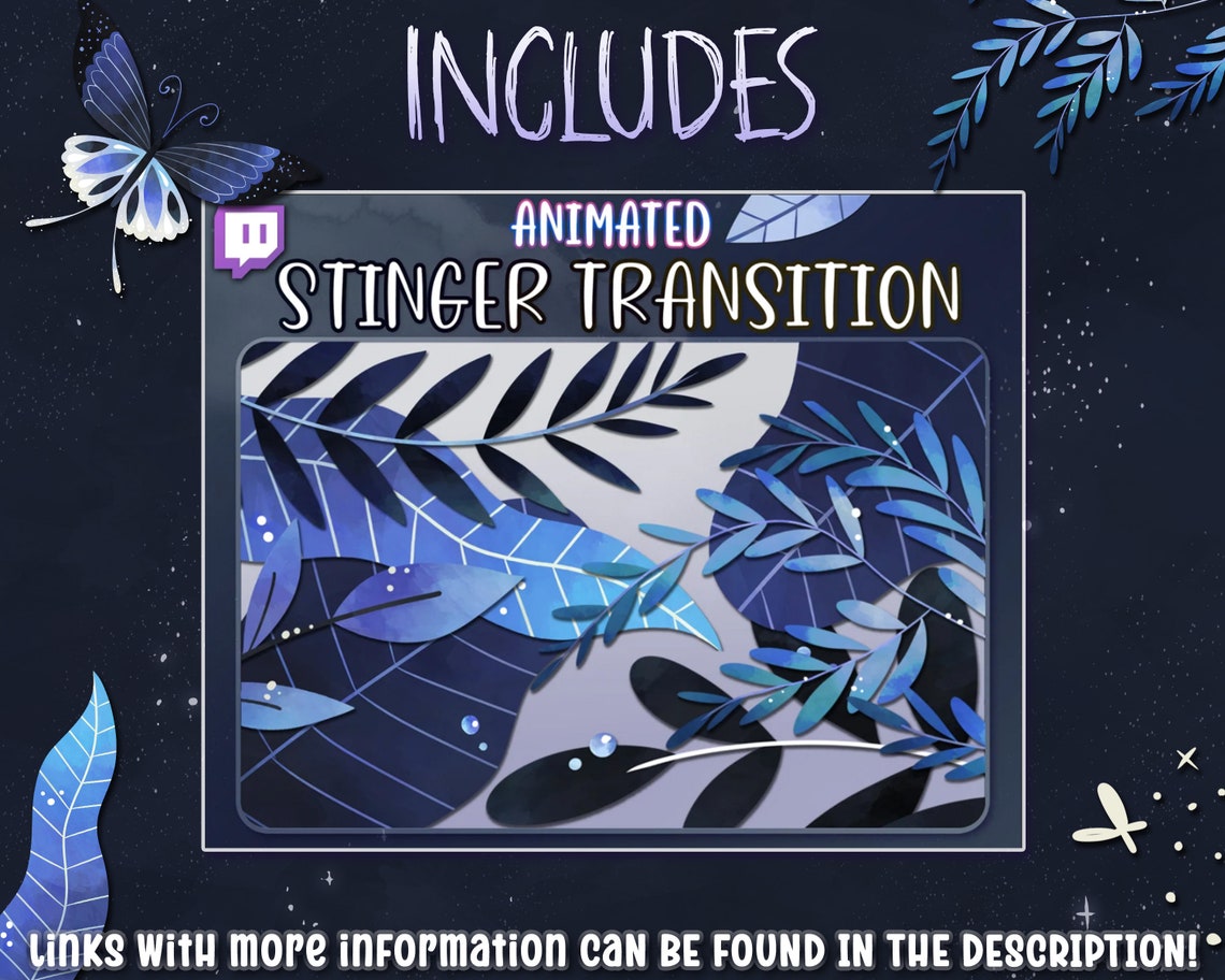 ENTIRE ANIMATED Misty Magic Theme Set Twitch Streamer Bundle - Etsy