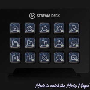118 Stream Deck Icons Misty Magic Stream Deck Twitch Streamer Assets ...