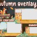 Autumn Overlays Twitch Streamer Scenes & Overlays Fall Leaves Season ...
