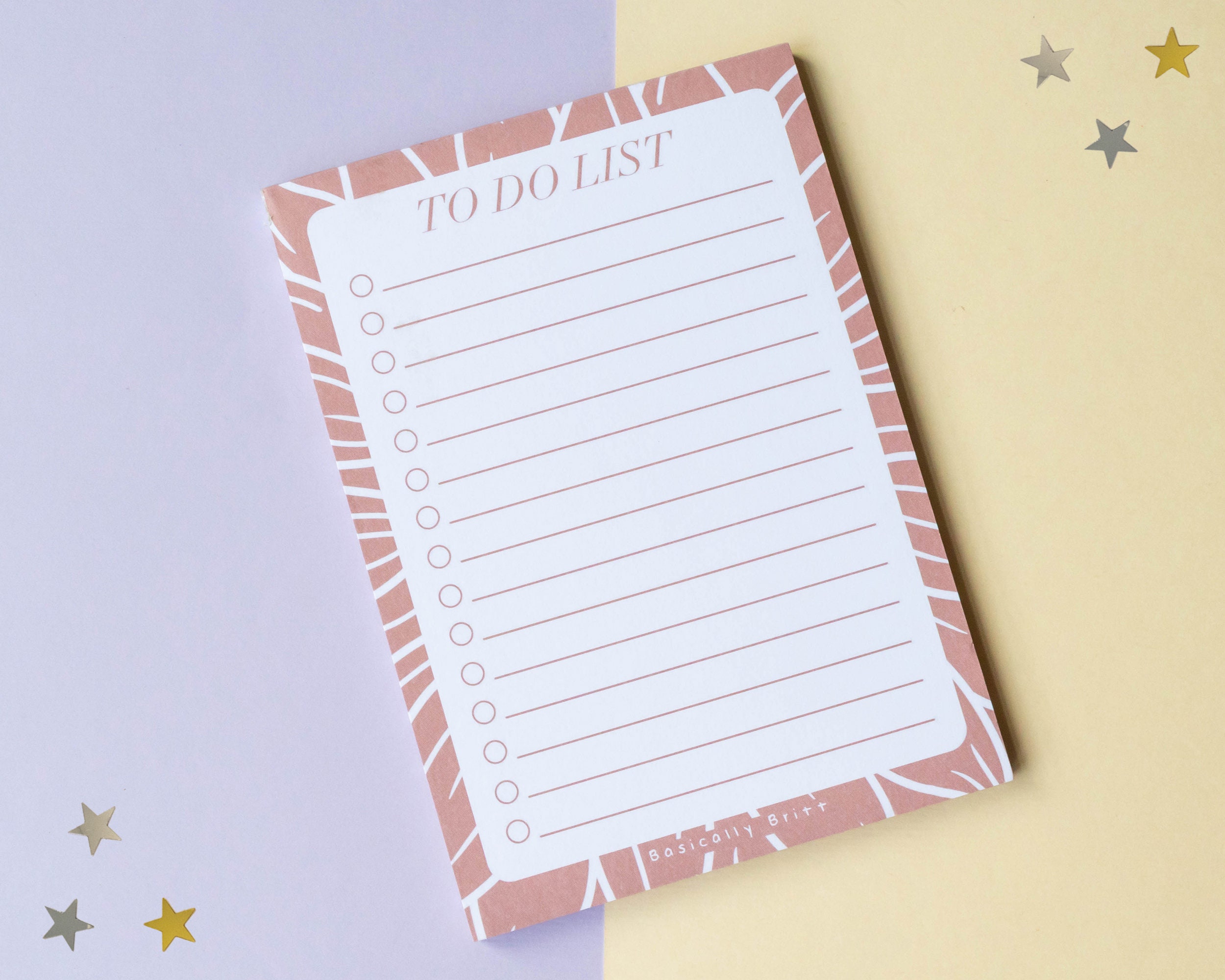 Paper Everyday planner A6 Hourly planner pad Desk pad Hourly To do list ...