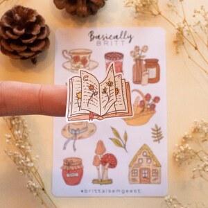 Buy Cottagecore - Stickersheet - Bullet Journal Stickers, Cute Doodle ...