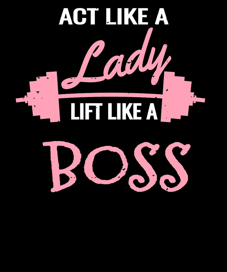 Act Like A Lady Lift Like A Boss Workout Buddies - Etsy