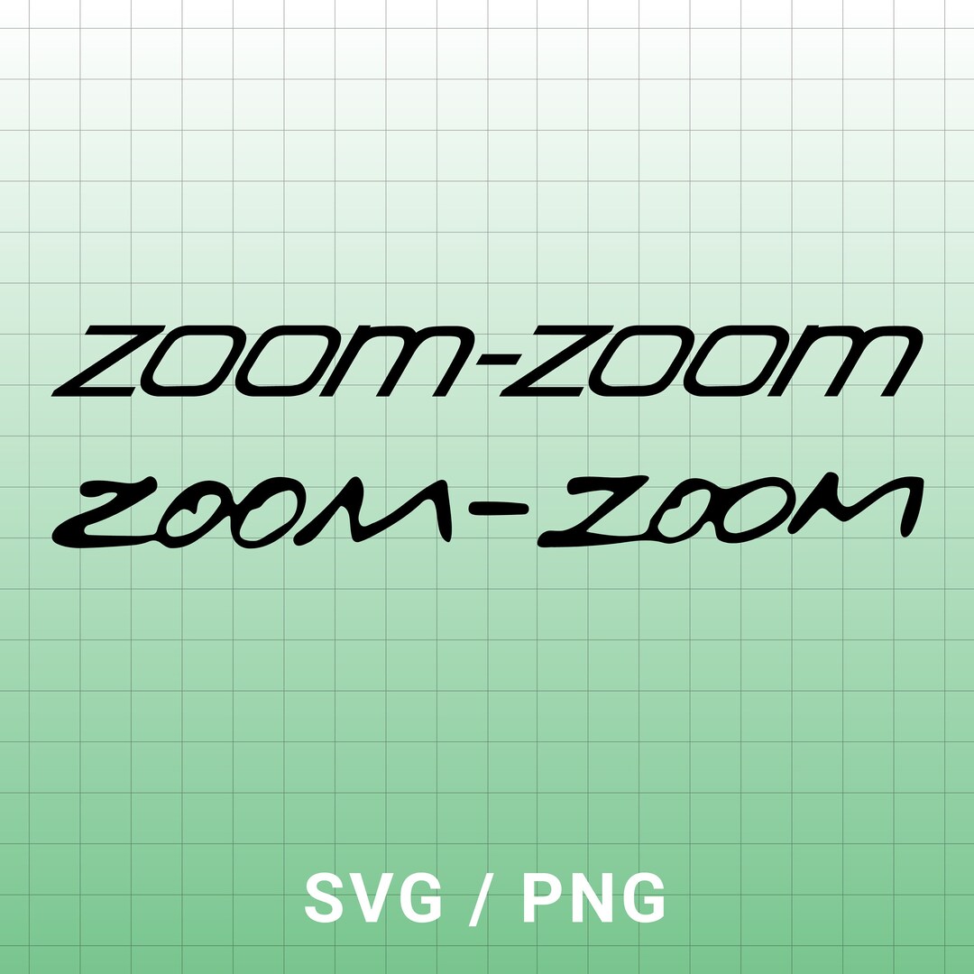 Mazda Zoom-zoom Bundle - SVG/PNG - Cricut - Silhouette - Digital File - Etsy