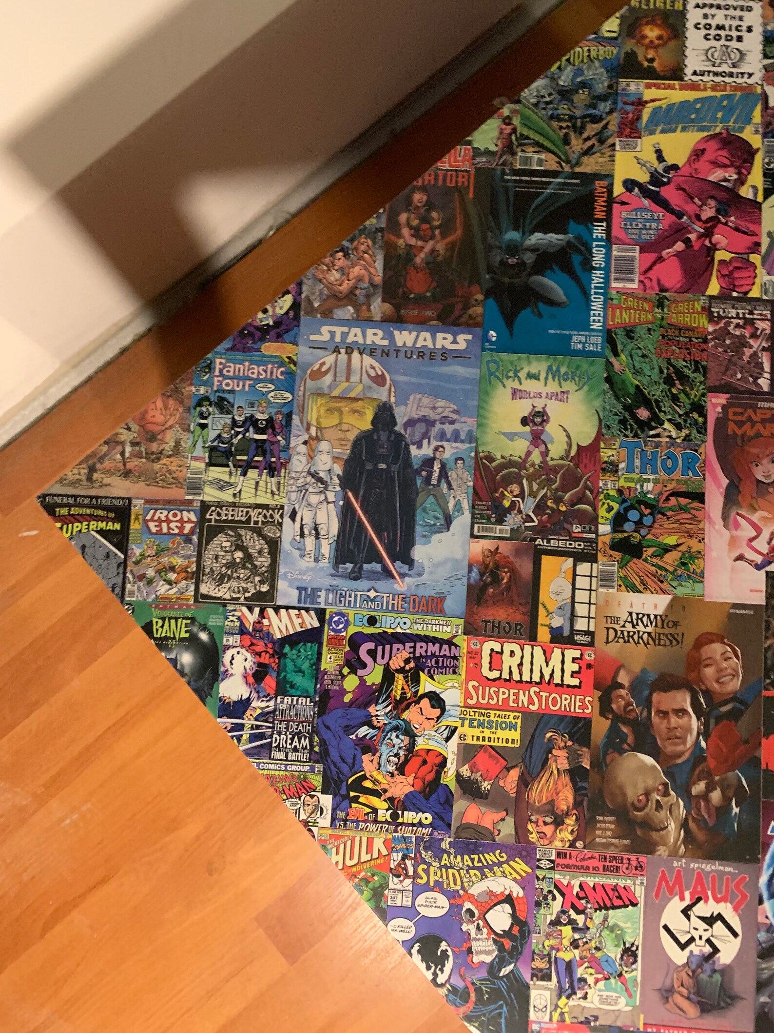 Comic Book Cover Side Table - Etsy