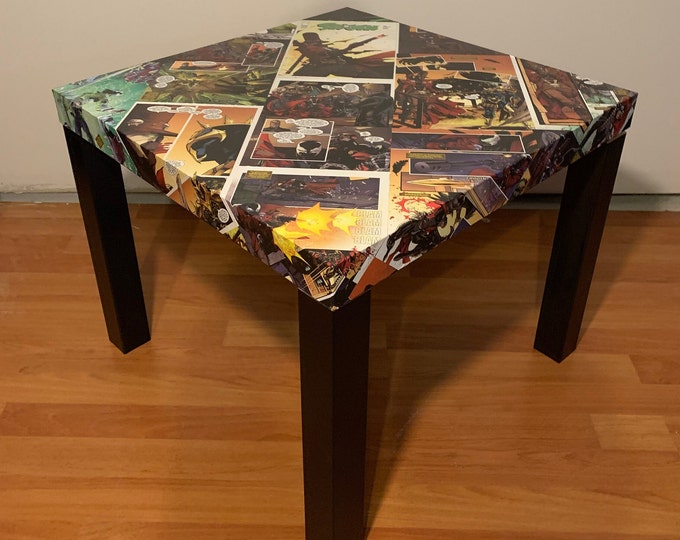 Spawn Comic Book Side Table - Etsy