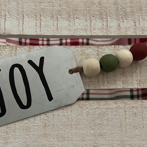 Galvanized Rae Dunn Inspired Metal Ornament Tag - Etsy