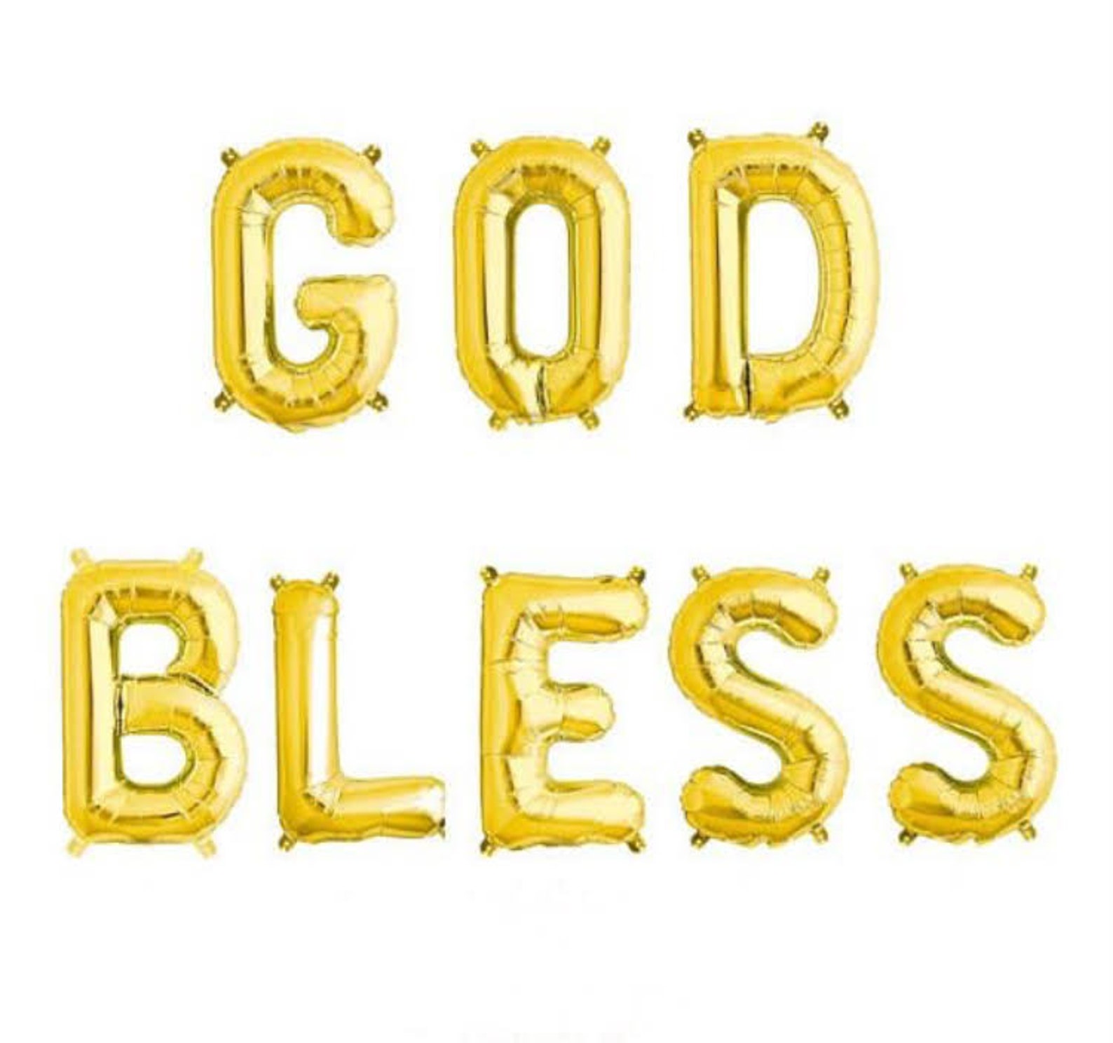 God Bless Balloon Banner Bunting Baptism Christening Communion - Etsy ...