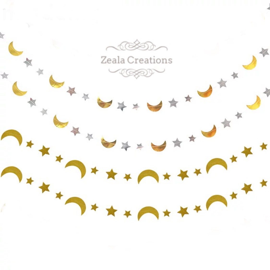 Star Moon Ramadan Kareem Decorations Eid Mubarak Hajj Banner - Etsy ...