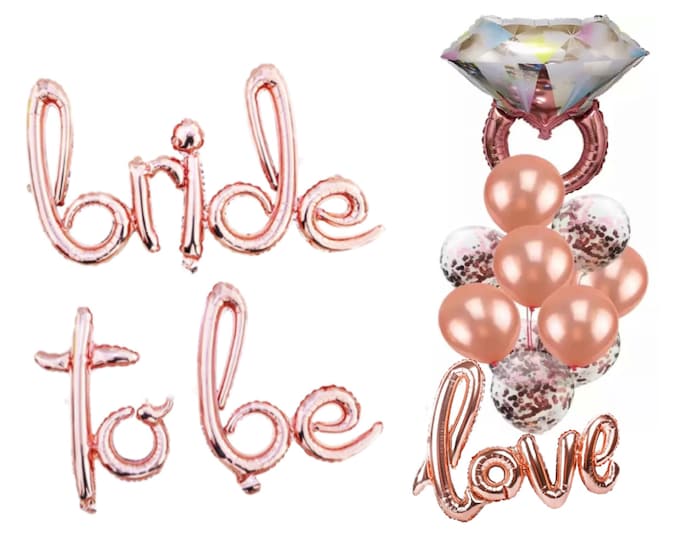 Bride to Be Hens Party Bridal Shower Decorations Engagement Party ...