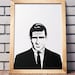 Rod Serling Art Print Awesome Illustration of Host and - Etsy