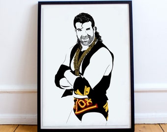 Razor Ramon Fan Art - Etsy