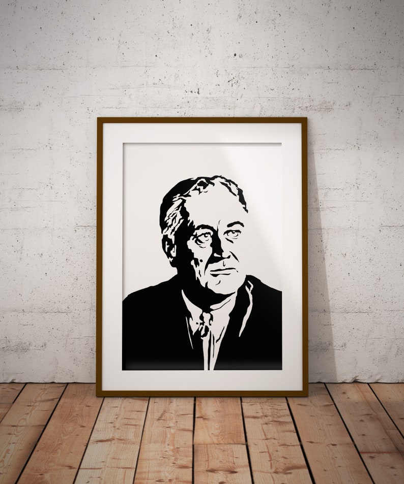 President Franklin Delano Roosevelt Art Print Original - Etsy