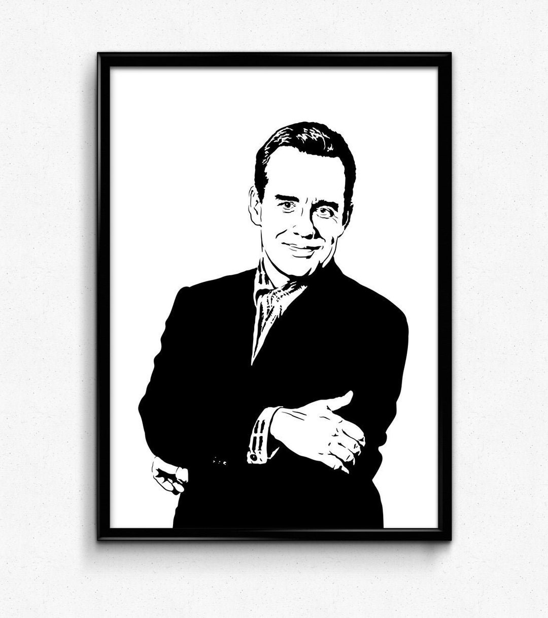 Phil Hartman Art Print - Original Illustration von Saturday Night Live ...
