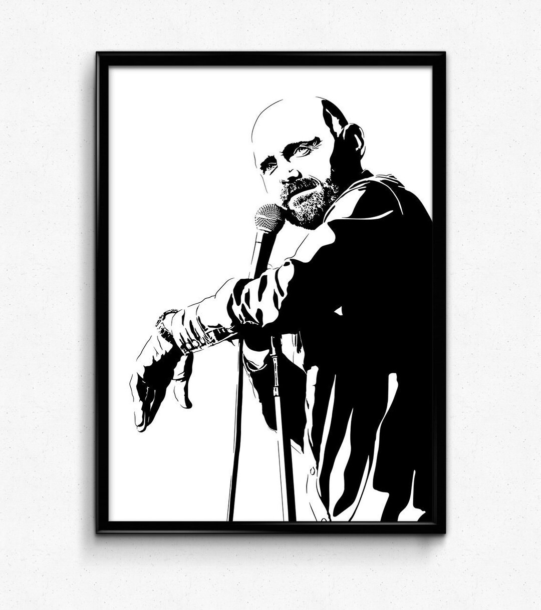 Bill Burr Art Print - Original Illustration of the Stand up Comedian ...