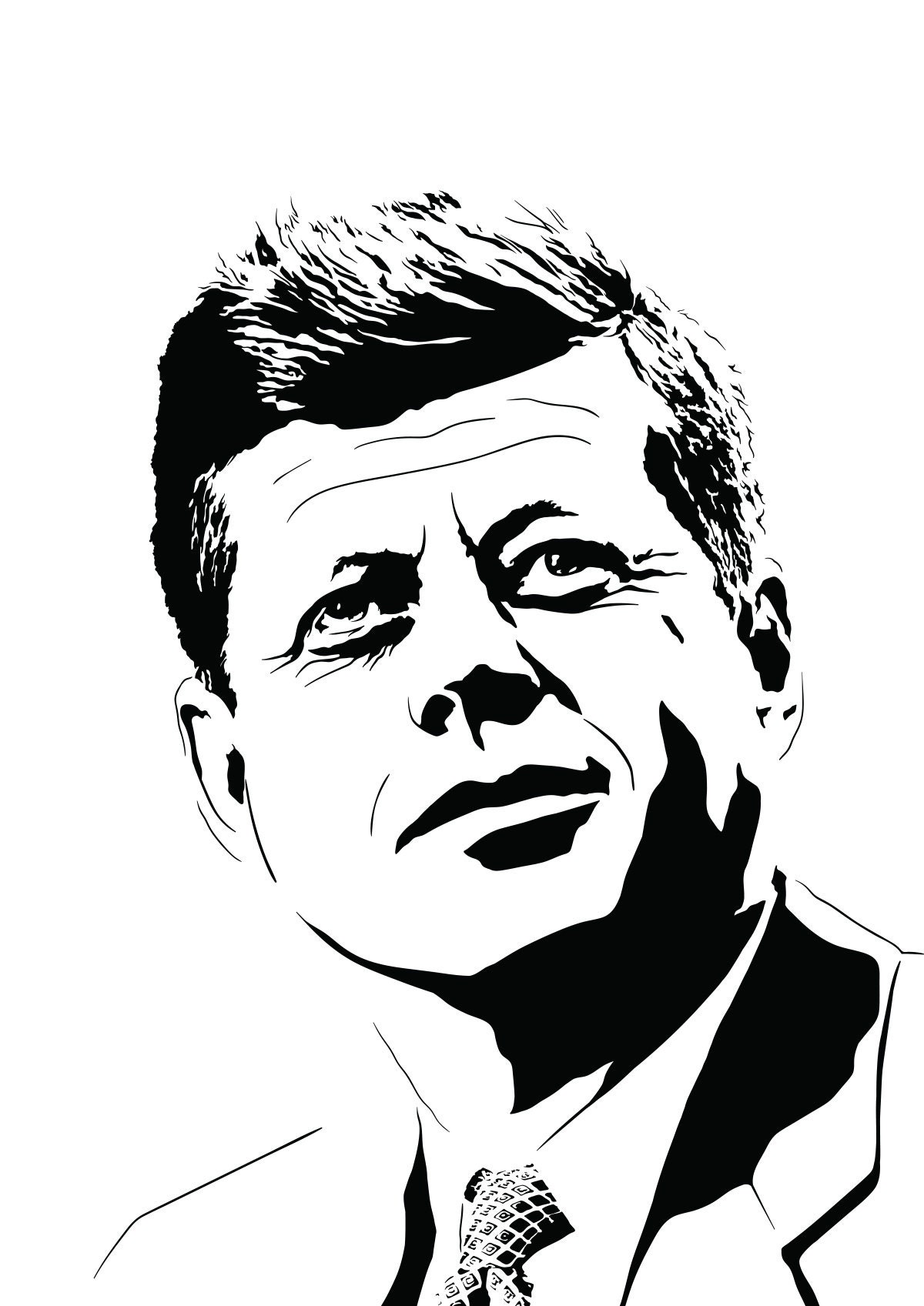 John F Kennedy Print High-quality Art Print of President - Etsy UK