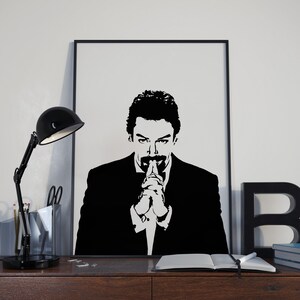 Tim Curry Art Print - Original Illustration of the English Actor and ...