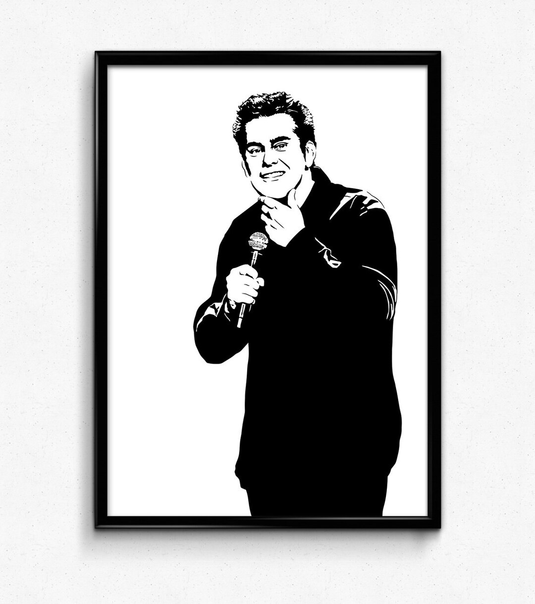 Brian Regan Art Print - Original Illustration of the Stand up Comedian ...