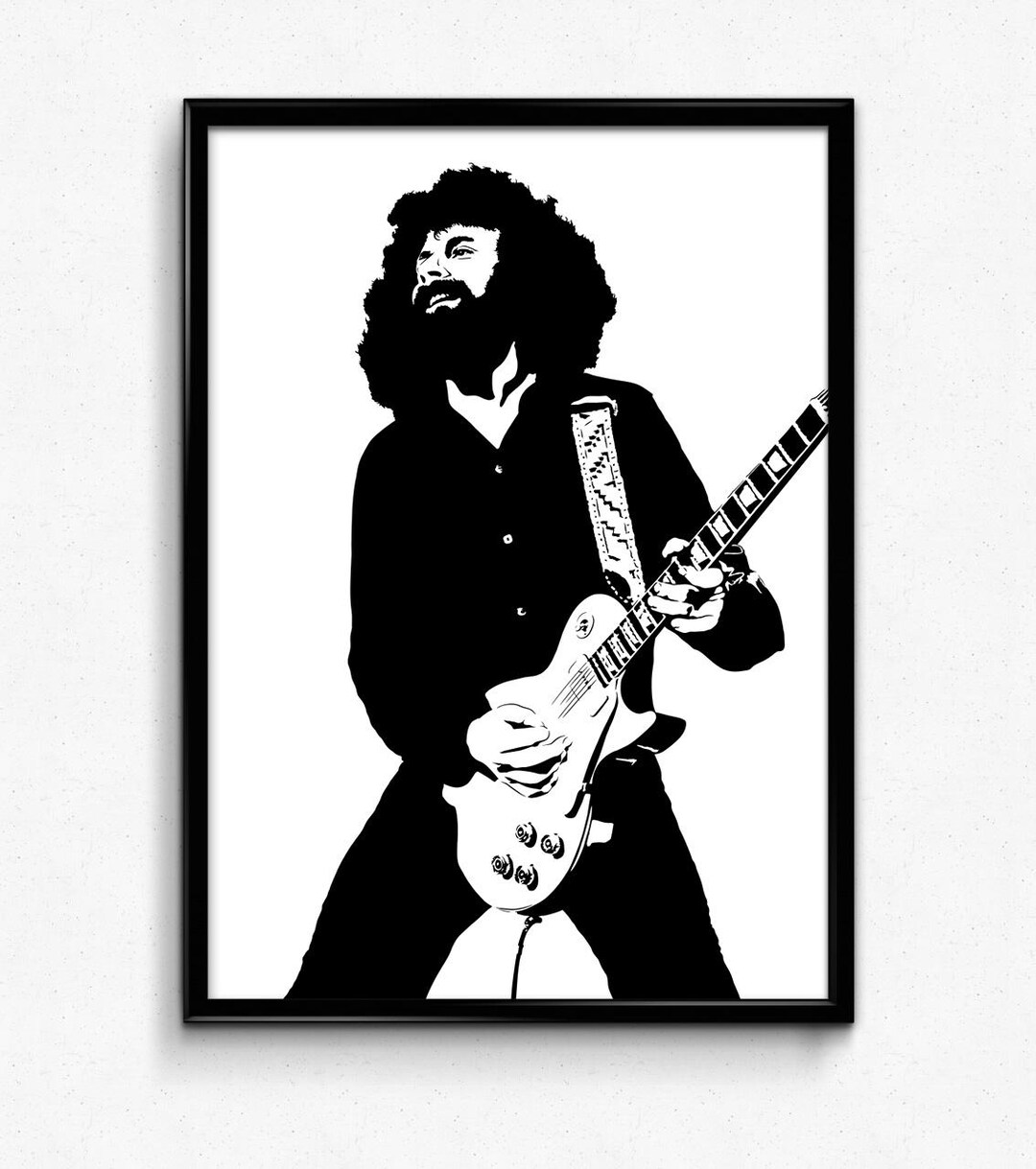 Jeff Lynne Art Print - Original Illustration of the ELO Frontman ...