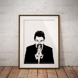 Tim Curry Art Print - Original Illustration of the English Actor and ...