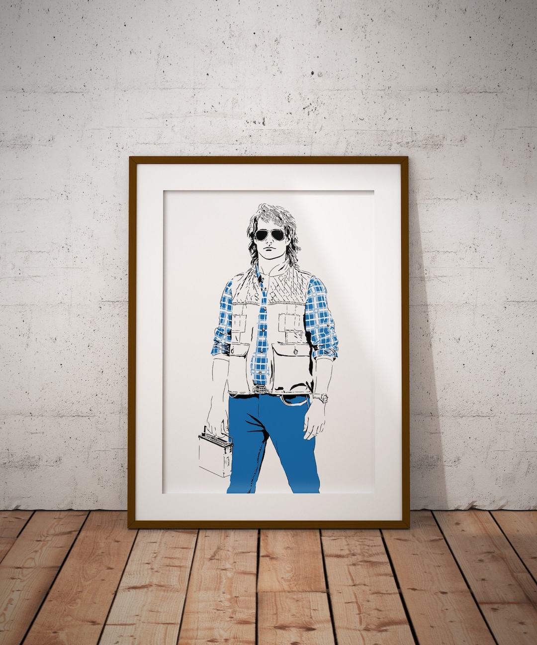 Macgruber Art Print - Original Illustration of Will Forte and His Car ...