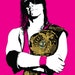 Bret Hart Art Print Awesome Poster of the Bret the Hitman Hart // the ...