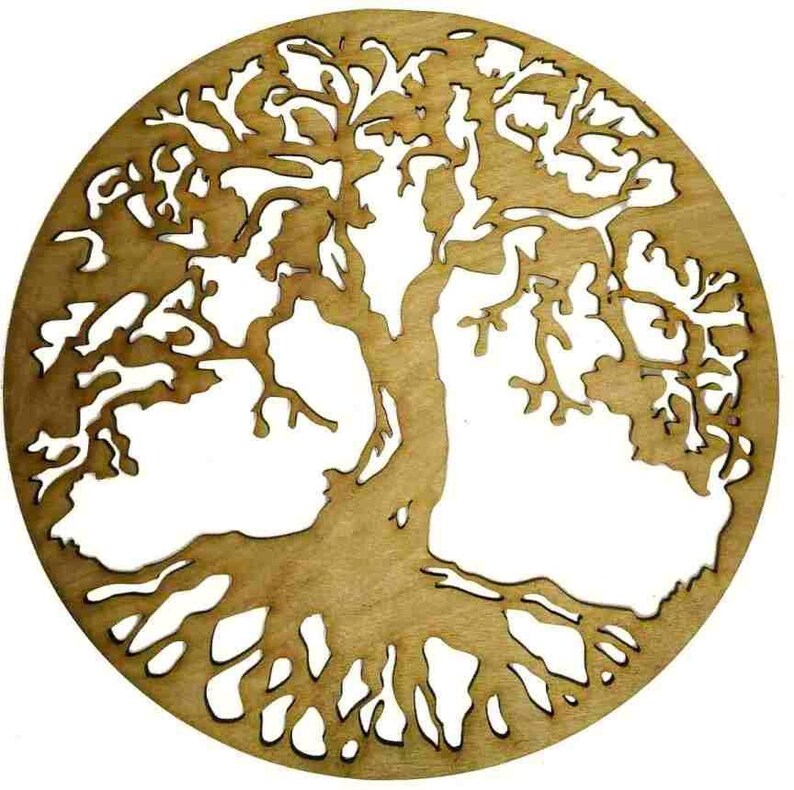 Tree of Life Natural Wood - Etsy