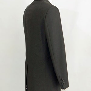 Men's Black Tuxedo Classic Porto Filo Wedding Party Jacket Wool Blend 3 ...