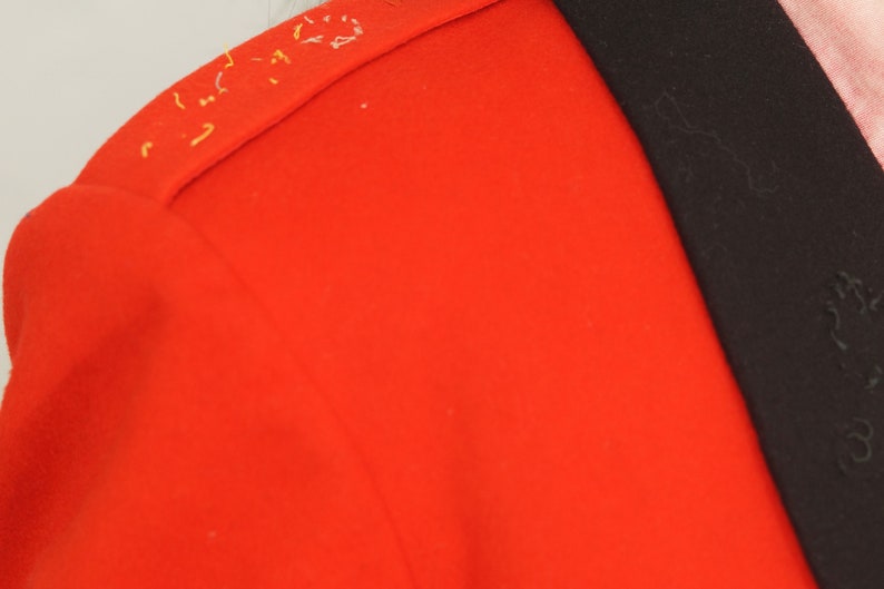 Royal Engineers Mess Dress Red Uniform Jacket Vintage Ceremonial Parade ...