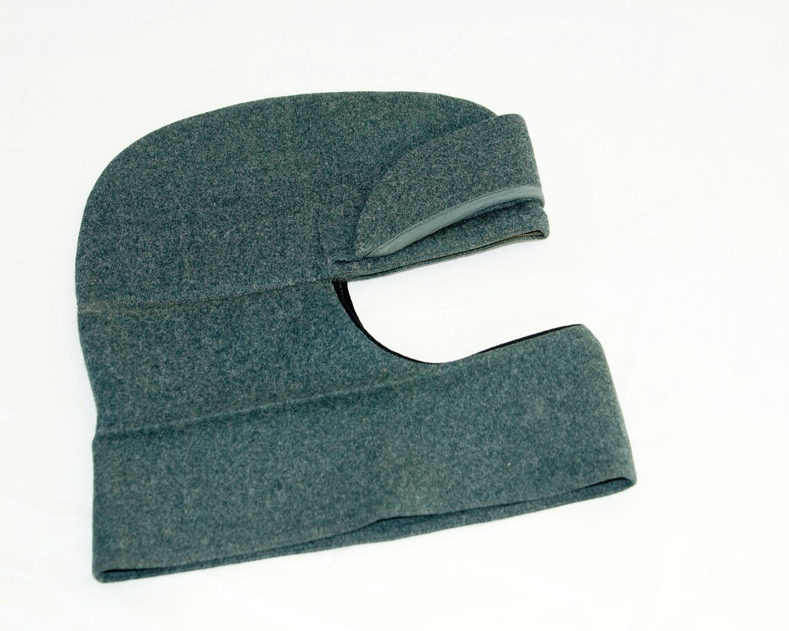 Vintage Swiss Army Garrison Hat Winter Wool Side Hat 1960s Marked Size ...