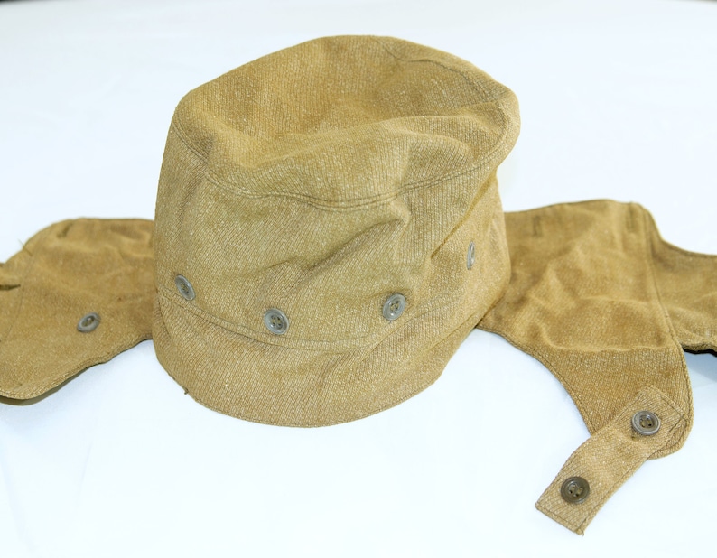 Cotton Khaki Army Desert Hat Field Cap Authentic Vintage Army Hat - Etsy