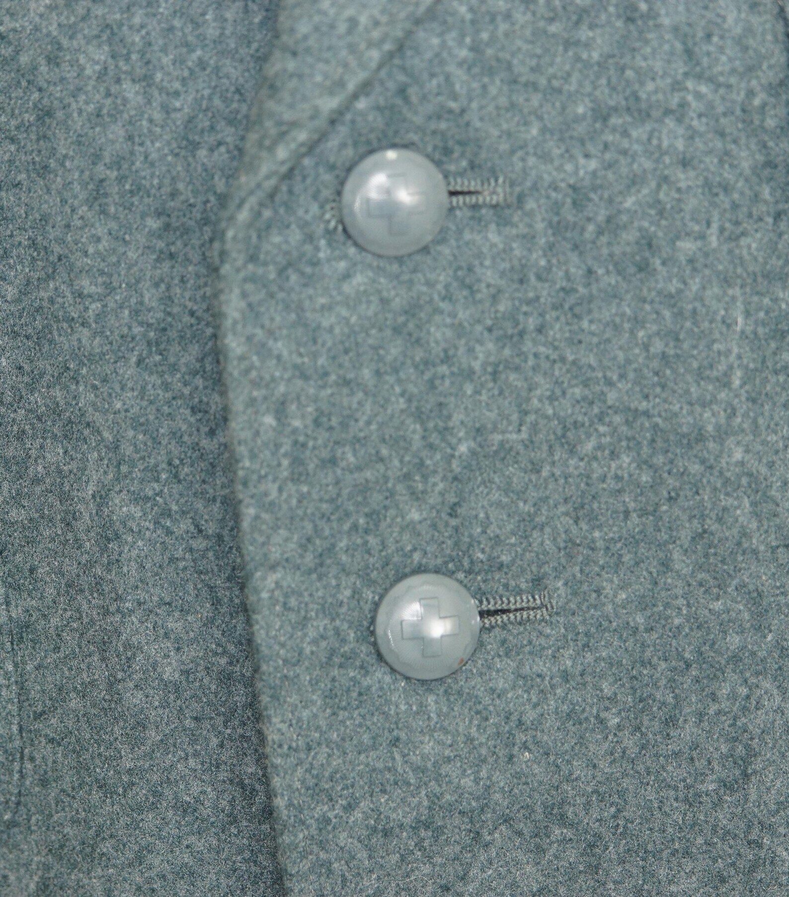 Vintage Uniform Gray Thick Wool Trench Army Military Jacket - Etsy