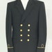 Naval Marine Officer Jacket Uniform Double Breasted Trench Vintage Dark ...