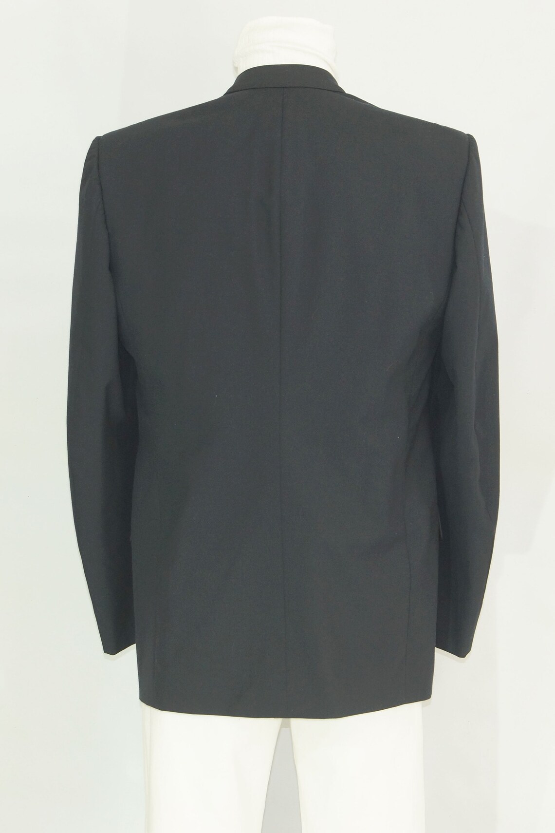 Naval Marine Officer Jacket Uniform Double Breasted Trench Vintage Dark ...