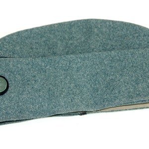 Vintage Swiss Army Garrison Hat Winter Wool Side Hat 1960s Marked Size ...