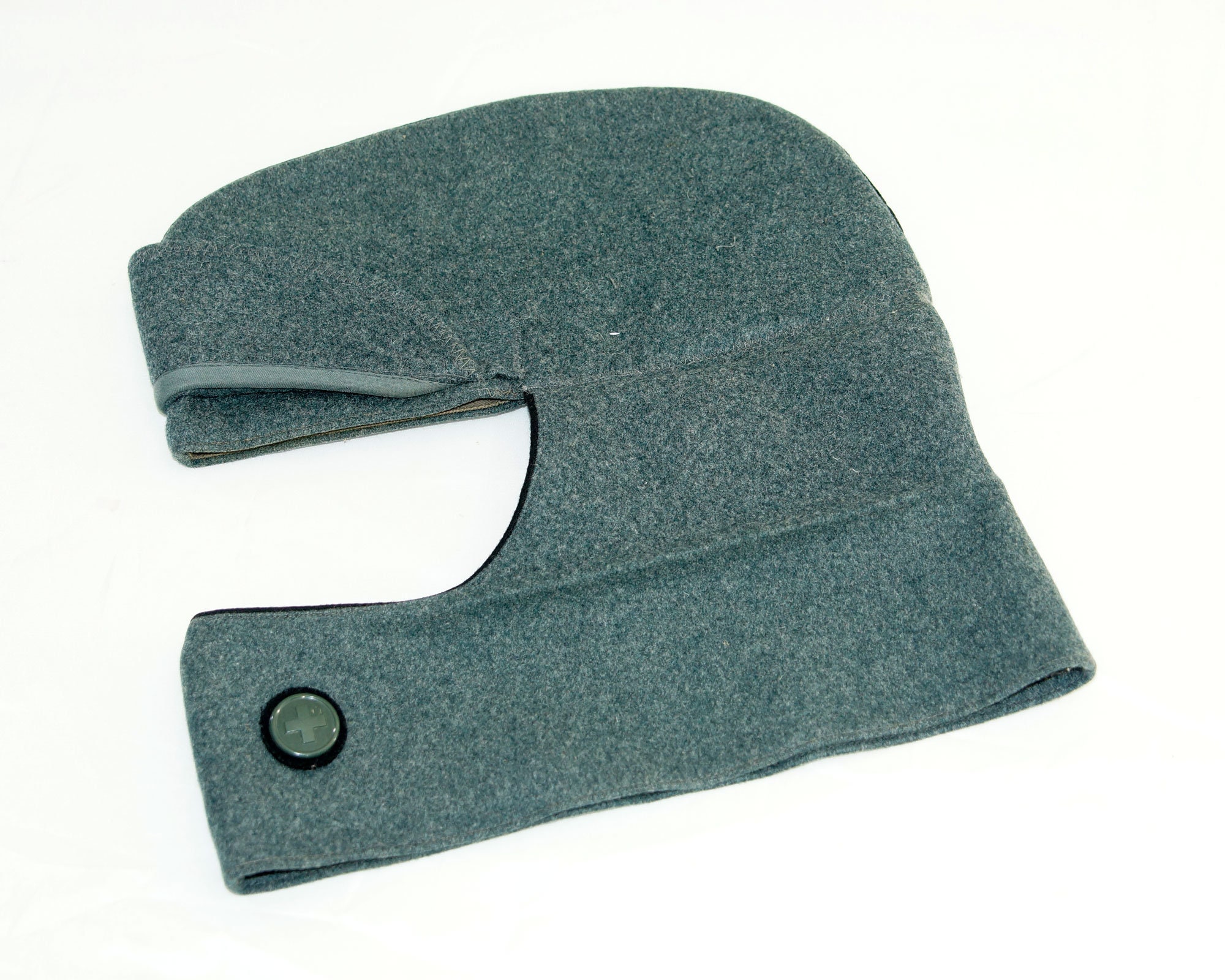 Vintage Swiss Army Garrison Hat Winter Wool Side Hat 1960s Marked Size ...