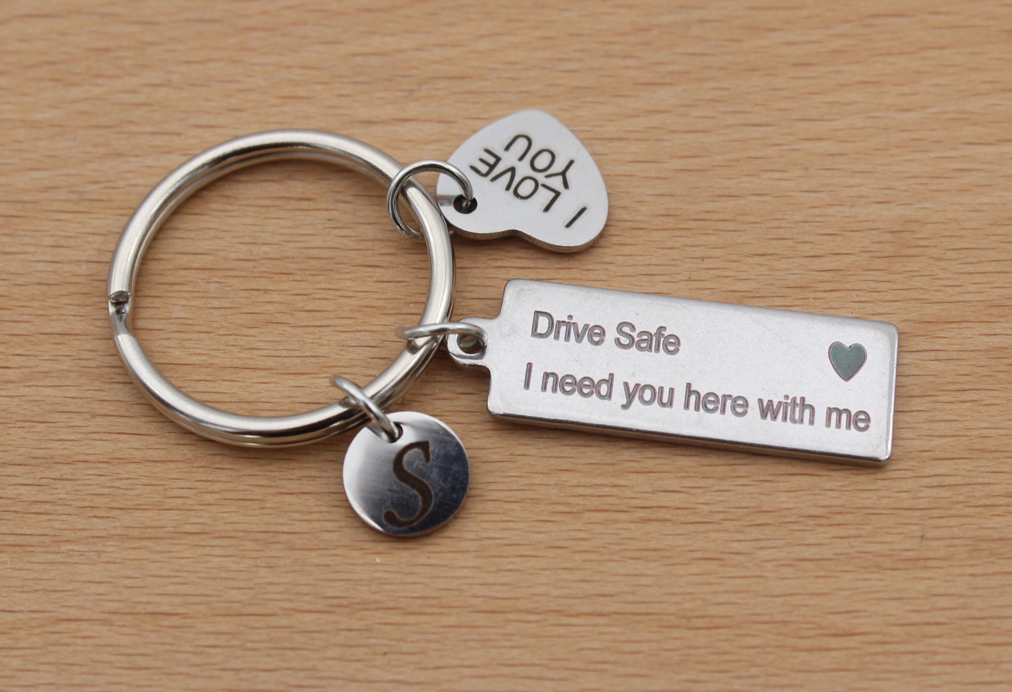 Drive Safe Keychaindrive Safe Keyringdrive Safe Key | Etsy