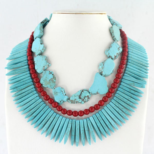 Red Turquoise - Etsy