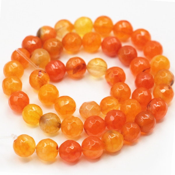 Orange Beads - Etsy